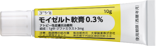 モイゼルト®軟膏を使用されるアトピー性皮膚炎患者さんとご家族の方へ｜モイゼルト®.jp｜大塚製薬株式会社